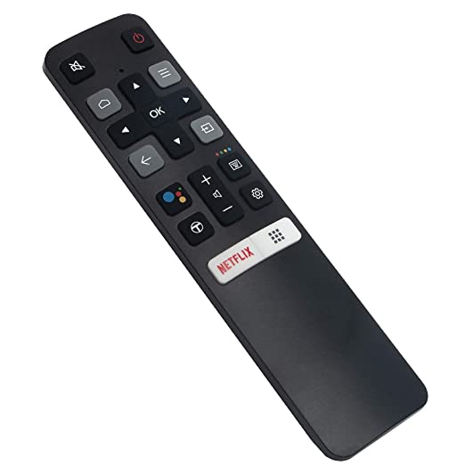 TCL & Iffalcon Smart TV Remote Control with Google assistant, Netflix