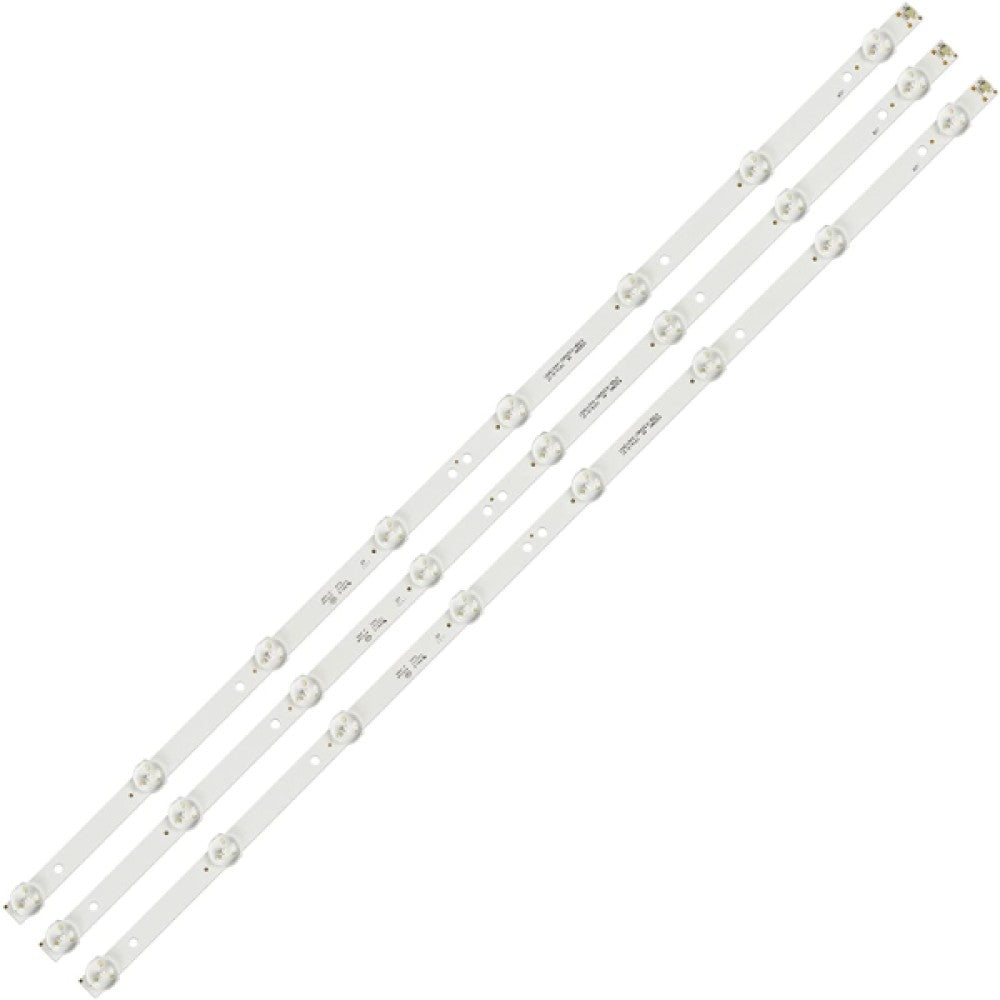 UNIVERSAL LED Backlight Strip 8 LED 3V. For 32 Inch LED TV (3 pcs)