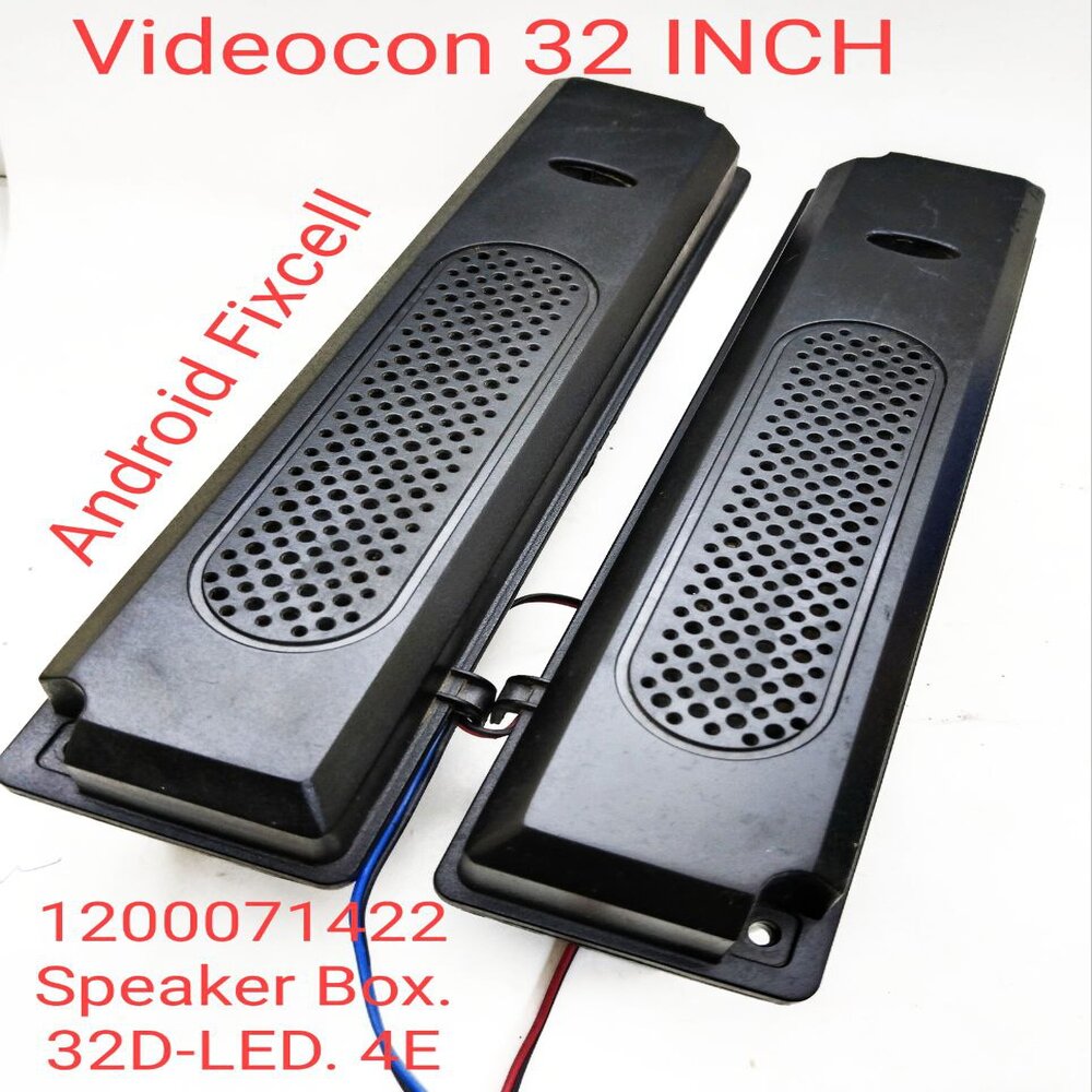 VIDEOCON 32 INCH SPEAKER 1200071422 32D-LED. 4E SPEAKER BOX (1pair)
